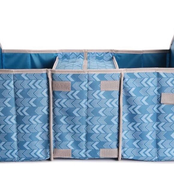 DSW | Storage & Organization | New Dsw Car Organizer Blue Gray | Poshmark